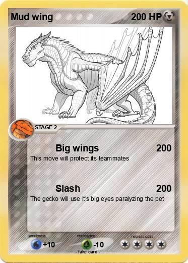 Pokémon Mud wing 1 1 - Big wings - My Pokemon Card