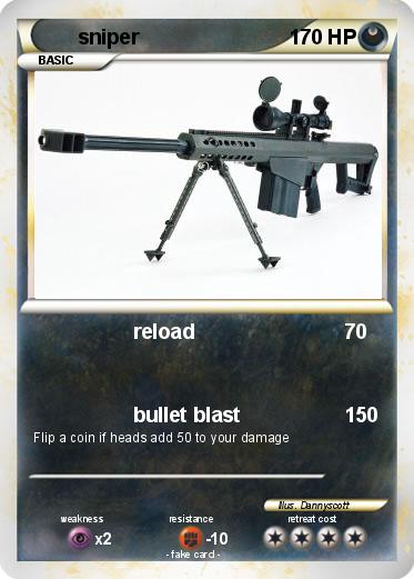 Pokémon sniper 1072 1072 - reload - My Pokemon Card