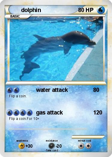 Pokémon dolphin 83 83 - water attack - My Pokemon Card