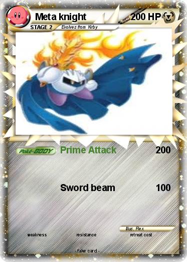 Pokémon Meta knight 506 506 - Prime Attack - My Pokemon Card