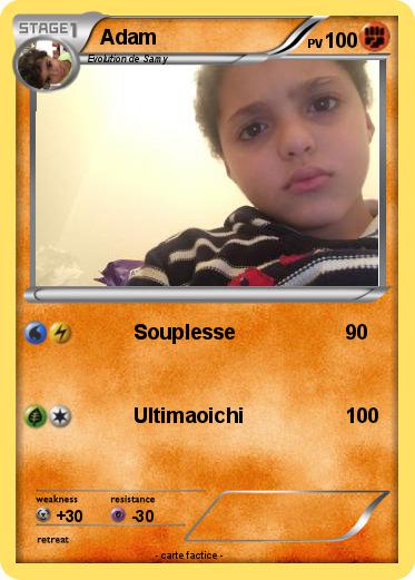 Pokémon Adam 861 861 - Souplesse - Ma carte Pokémon