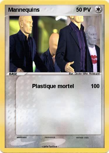 Pokémon Mannequins - Plastique mortel - Ma carte Pokémon