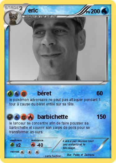 Pokémon eric 735 735 - béret - Ma carte Pokémon