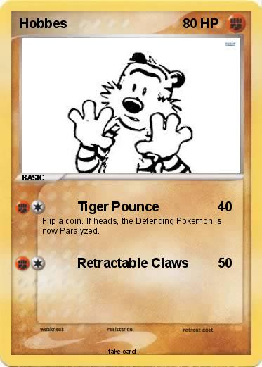 Pokémon Hobbes 16 16 - Tiger Pounce - My Pokemon Card