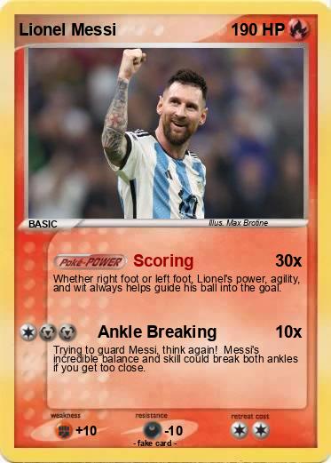 Pokémon Lionel Messi 650 650 - Scoring - My Pokemon Card