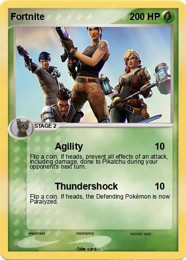 Pokémon Fortnite 935 935 - Agility - My Pokemon Card