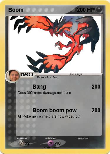 Pokémon Boom 289 289 - Bang - My Pokemon Card