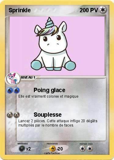 Pokémon Sprinkle 4 4 - Poing glace - Ma carte Pokémon