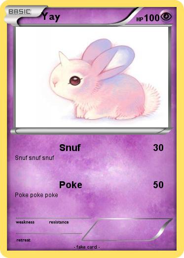 Pokémon Yay 55 55 - Snuf - My Pokemon Card