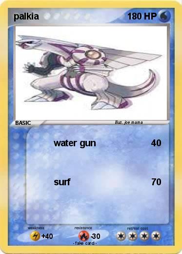 Pokémon palkia 1463 1463 - water gun - My Pokemon Card