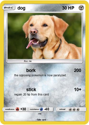 Pokémon dog 2055 2055 - bork - My Pokemon Card