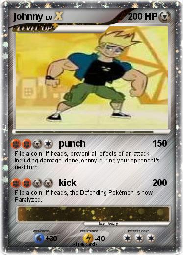 Pokémon johnny 406 406 - punch - My Pokemon Card