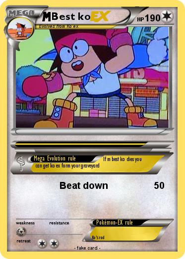 Pokémon Best ko - Beat down - My Pokemon Card