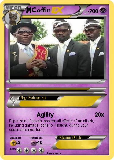Pokémon Coffin 12 12 - Agility - My Pokemon Card