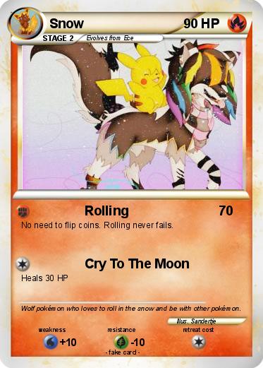 Pokémon Snow 231 231 - Rolling - My Pokemon Card