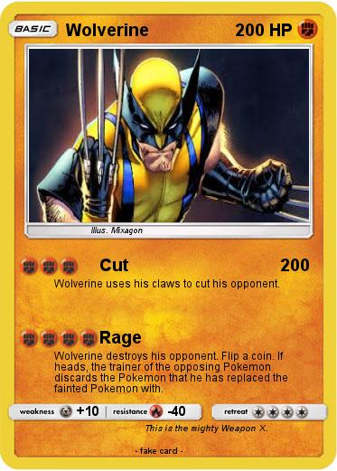 Pokémon Wolverine 569 569 - Cut - My Pokemon Card