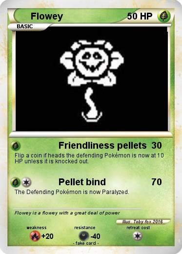 Pokémon Flowey 443 443 - Friendliness pellets - My Pokemon Card