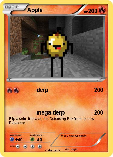 Pokémon Apple 823 823 - derp - My Pokemon Card