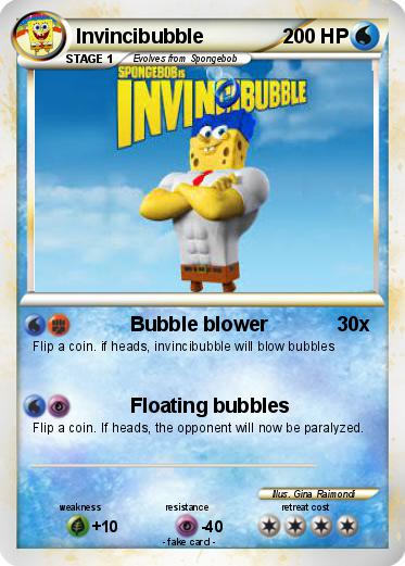 Pokémon Invincibubble 6 6 - Bubble blower - My Pokemon Card