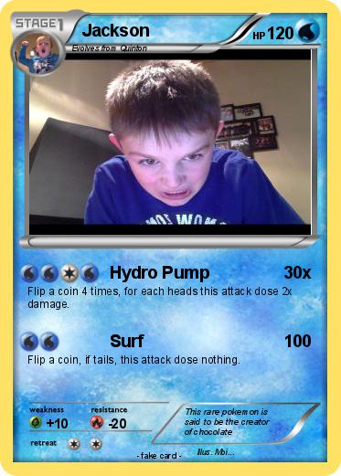 Pokémon Jackson 279 279 - Hydro Pump - My Pokemon Card