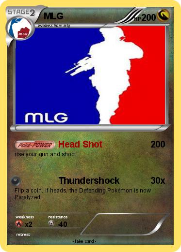 Pokémon MLG 454 454 - Head Shot - My Pokemon Card