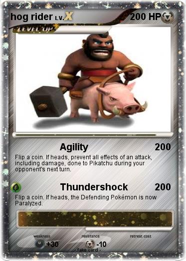 Pokémon hog rider 76 76 - Agility - My Pokemon Card