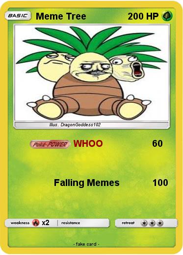 Pokémon Meme Tree - WHOO - My Pokemon Card
