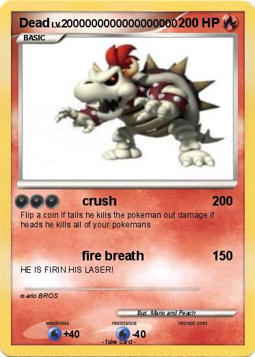 Pokémon Dead 379 379 - crush - My Pokemon Card