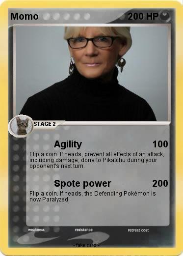 Pokémon Momo 344 344 - Agility - My Pokemon Card