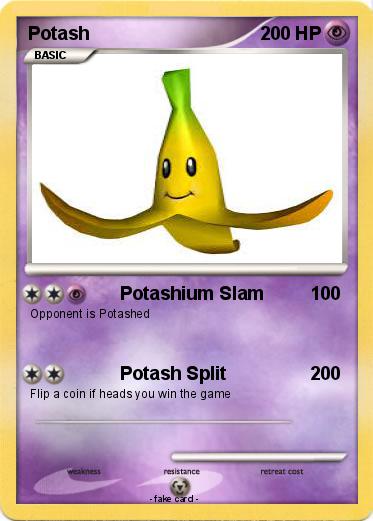 Pokémon Potash - Potashium Slam - My Pokemon Card