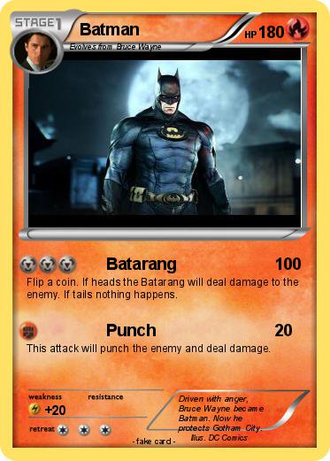 Pokémon Batman 2124 2124 - Batarang - My Pokemon Card