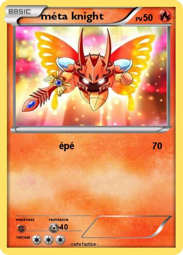 Pokémon meta knight 1016 1016 - épé - Ma carte Pokémon