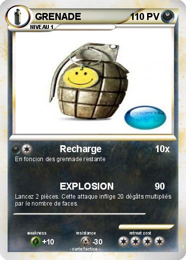 Pokémon GRENADE 54 54 - Recharge - Ma carte Pokémon