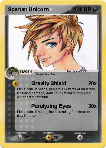 Pokémon Spartan Unicorn - Gravity Shield - My Pokemon Card