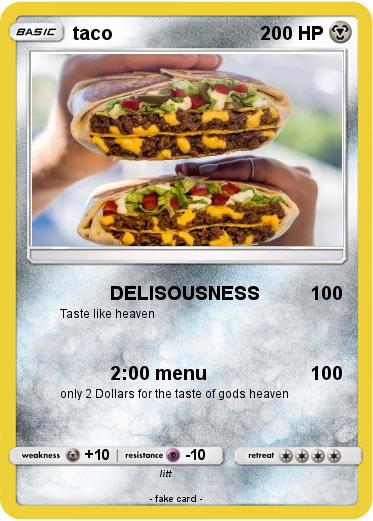 Pokémon taco 619 619 - DELISOUSNESS - My Pokemon Card