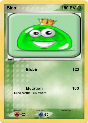 Pokémon Blob 11 11 - Blobin 120 - Ma carte Pokémon