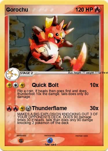 Pokémon Gorochu 45 45 - Quick Bolt - My Pokemon Card