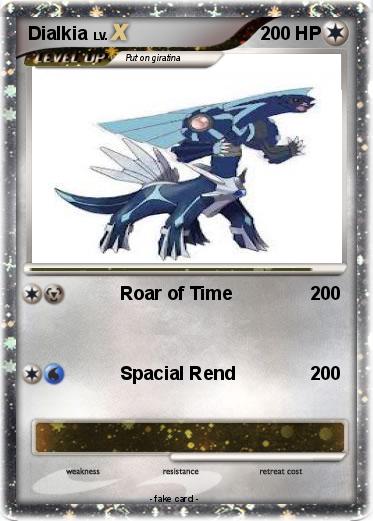Pokémon Dialkia 303 303 - Roar of Time - My Pokemon Card