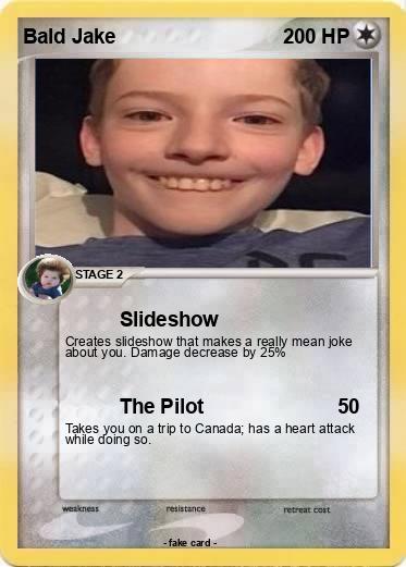 Pokémon Bald Jake - Slideshow - My Pokemon Card
