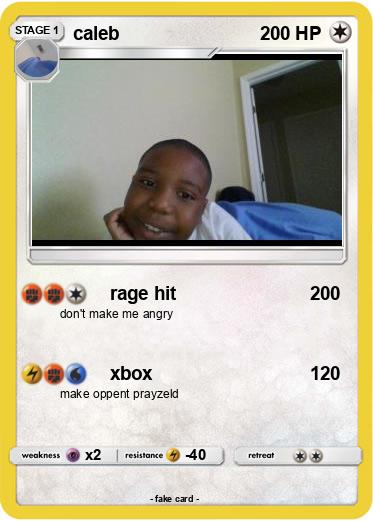 Pokémon caleb 421 421 - rage hit - My Pokemon Card