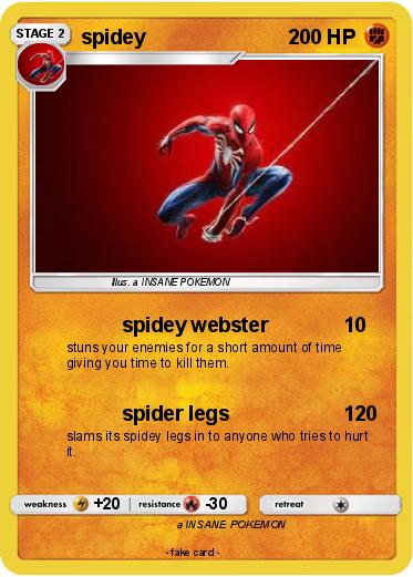 Pokémon spidey 77 77 - spidey webster - My Pokemon Card