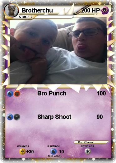 Pokémon Brotherchu 1 1 - Bro Punch - My Pokemon Card