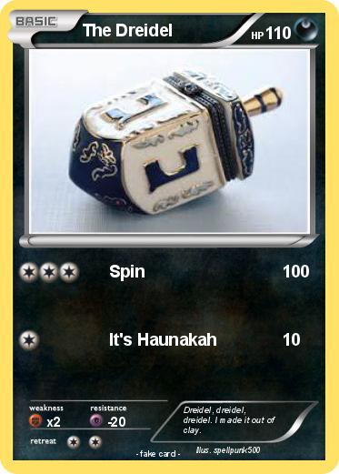 Pokémon The Dreidel - Spin - My Pokemon Card