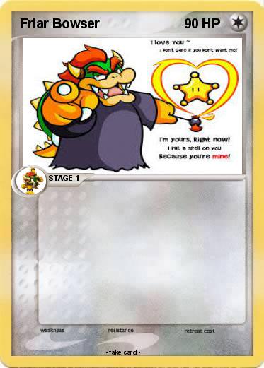 Pokémon Friar Bowser - My Pokemon Card