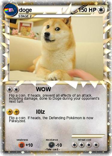 Pokémon doge 4175 4175 - WOW - My Pokemon Card