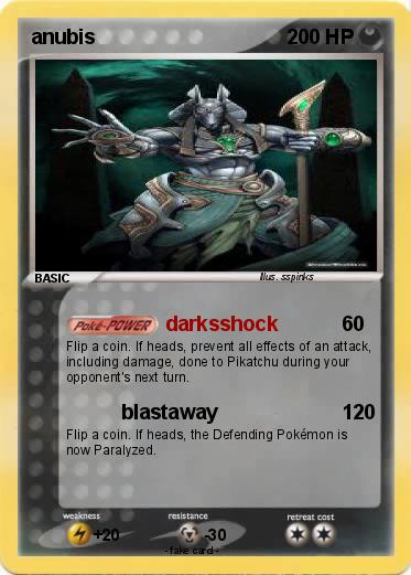 Pokémon anubis 127 127 - darksshock - My Pokemon Card