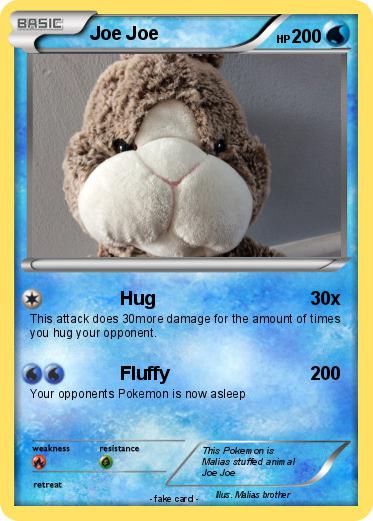 Pokémon Joe Joe 12 12 - Hug - My Pokemon Card