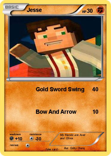Pokémon Jesse 307 307 - Gold Sword Swing - My Pokemon Card