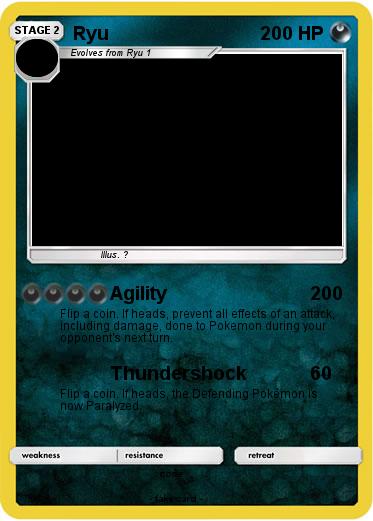 Pokémon Ryu 419 419 - Agility - My Pokemon Card