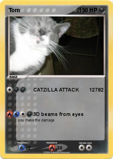 Pokémon Tom 34 34 - CATZILLA ATTACK 12782 - My Pokemon Card